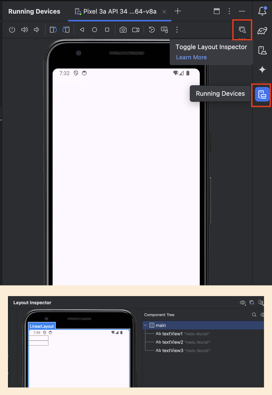 Trace Code 02 使用layout Inspector尋找當前所在layout Yrs Blog